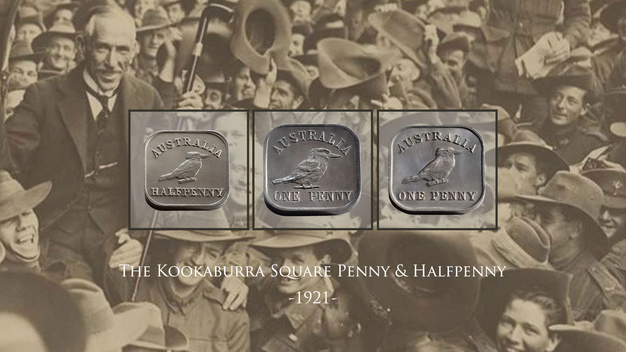 The Kookaburra Square Penny | Coinworks