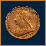 The unique Perth Mint 1899 Half Sovereign.
