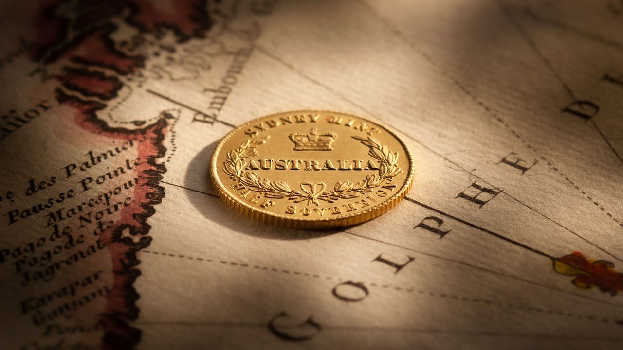 1864 Sydney Mint Half Sovereign, and one of the smallest mintages of ...