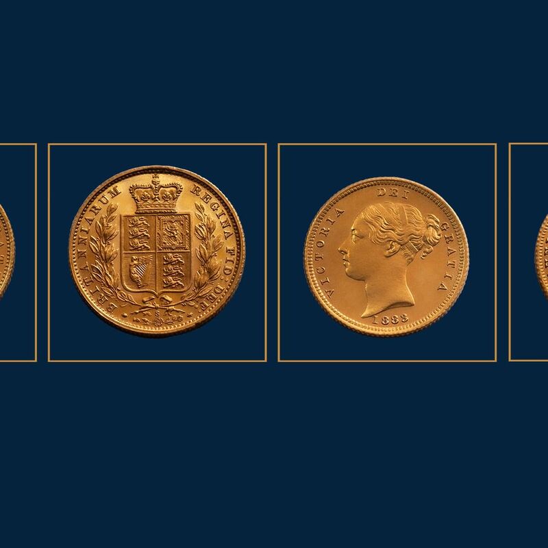 Unique Sydney Mint 1883 Proof Sovereign and 1883 Proof Half Sovereign