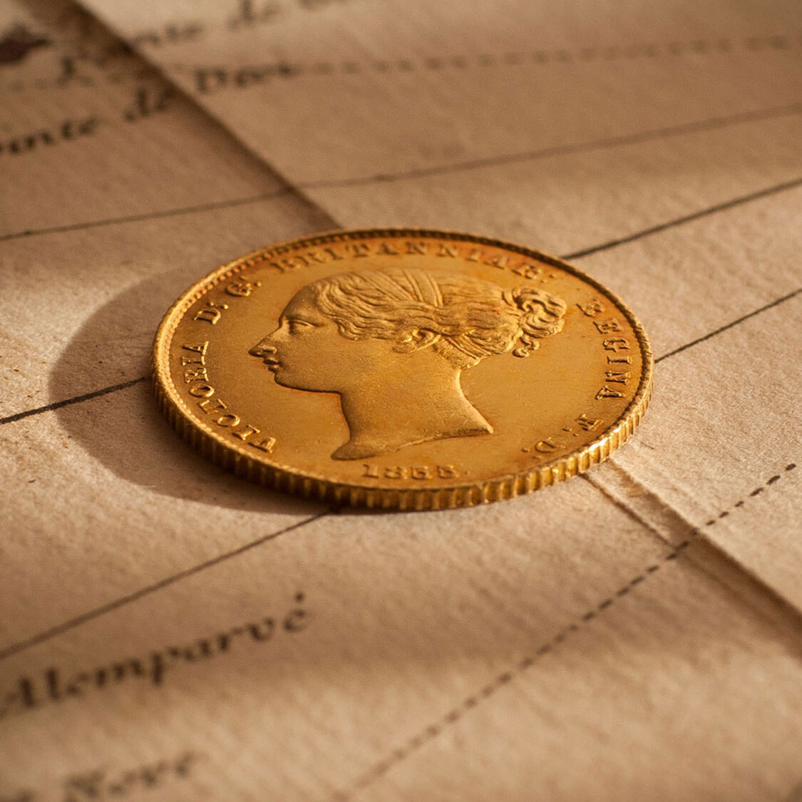 About Uncirculated 1855 Sydney Mint Half Sovereign, the very finest ...