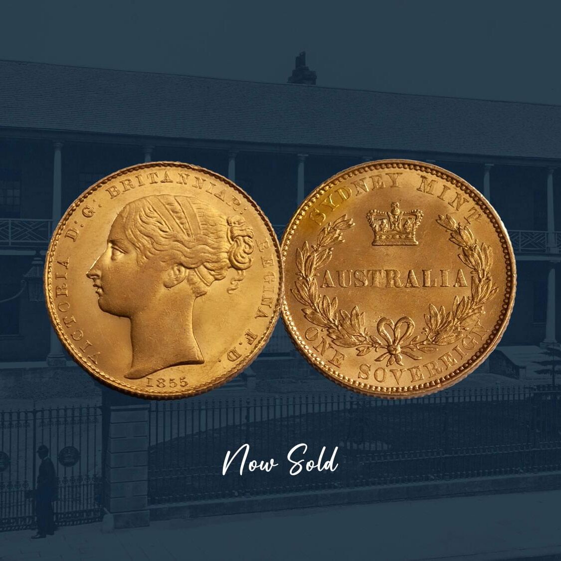 1855 Sydney Mint Sovereign, the nation's first sovereign