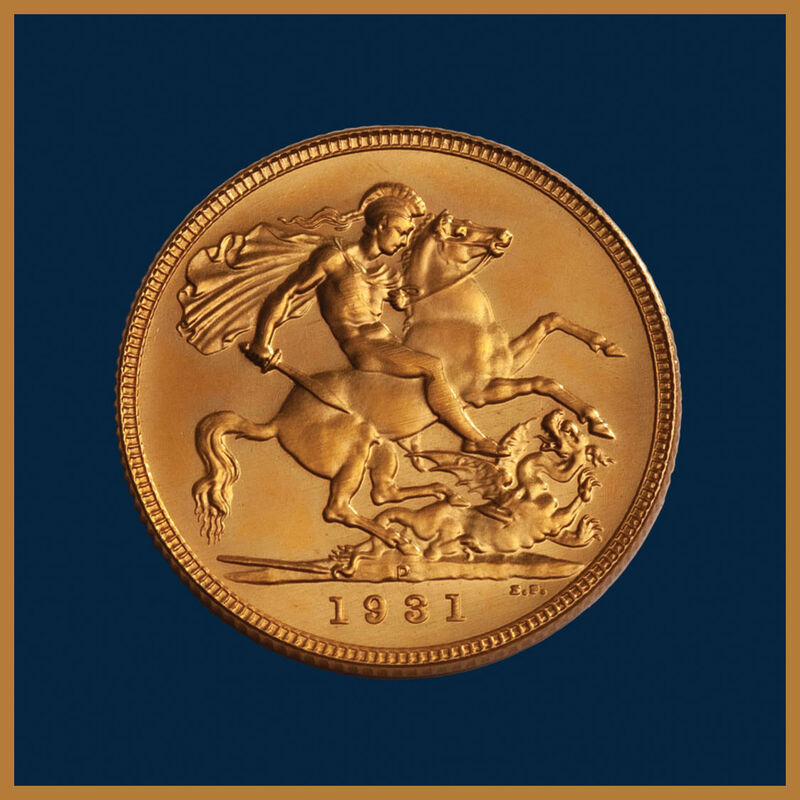 The gold 'Coins of Record' of the Perth Mint, 1899 to 1931, have ...