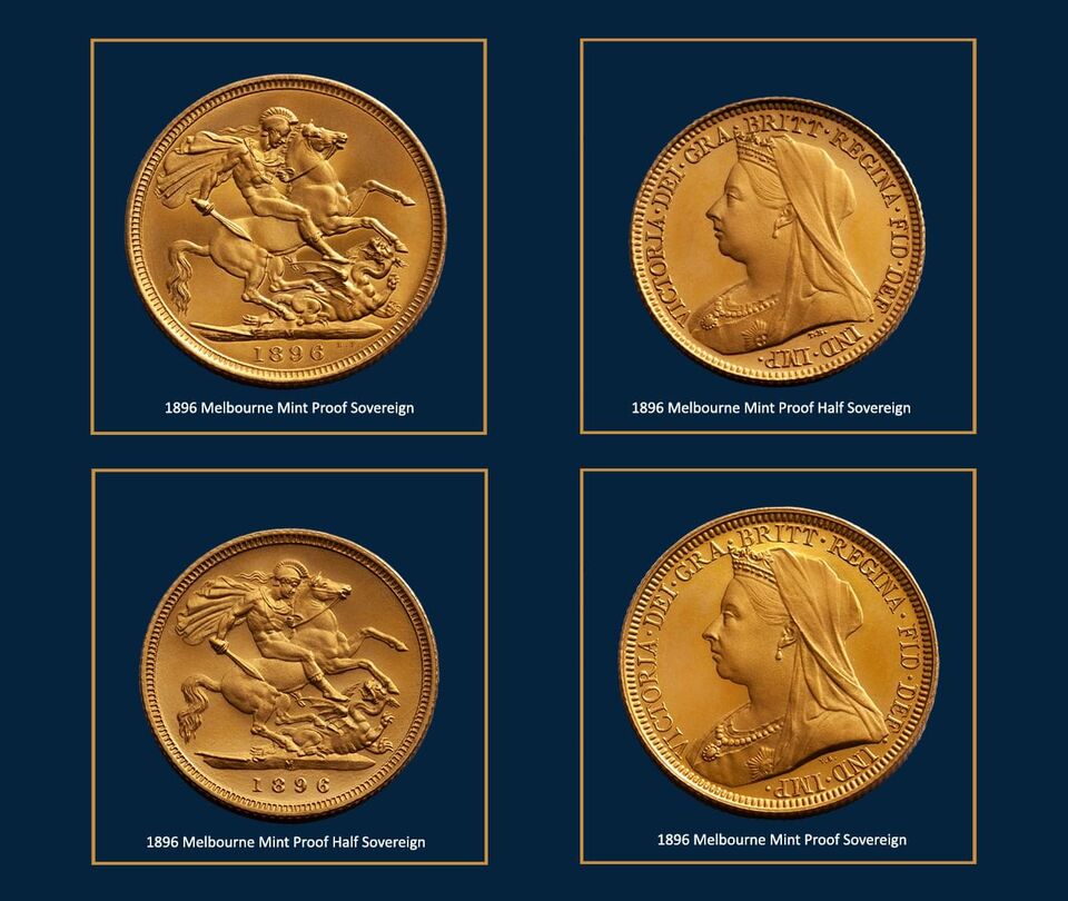 2025 Exclusive Contact Form - 1896 Melbourne Mint Gold Proofs