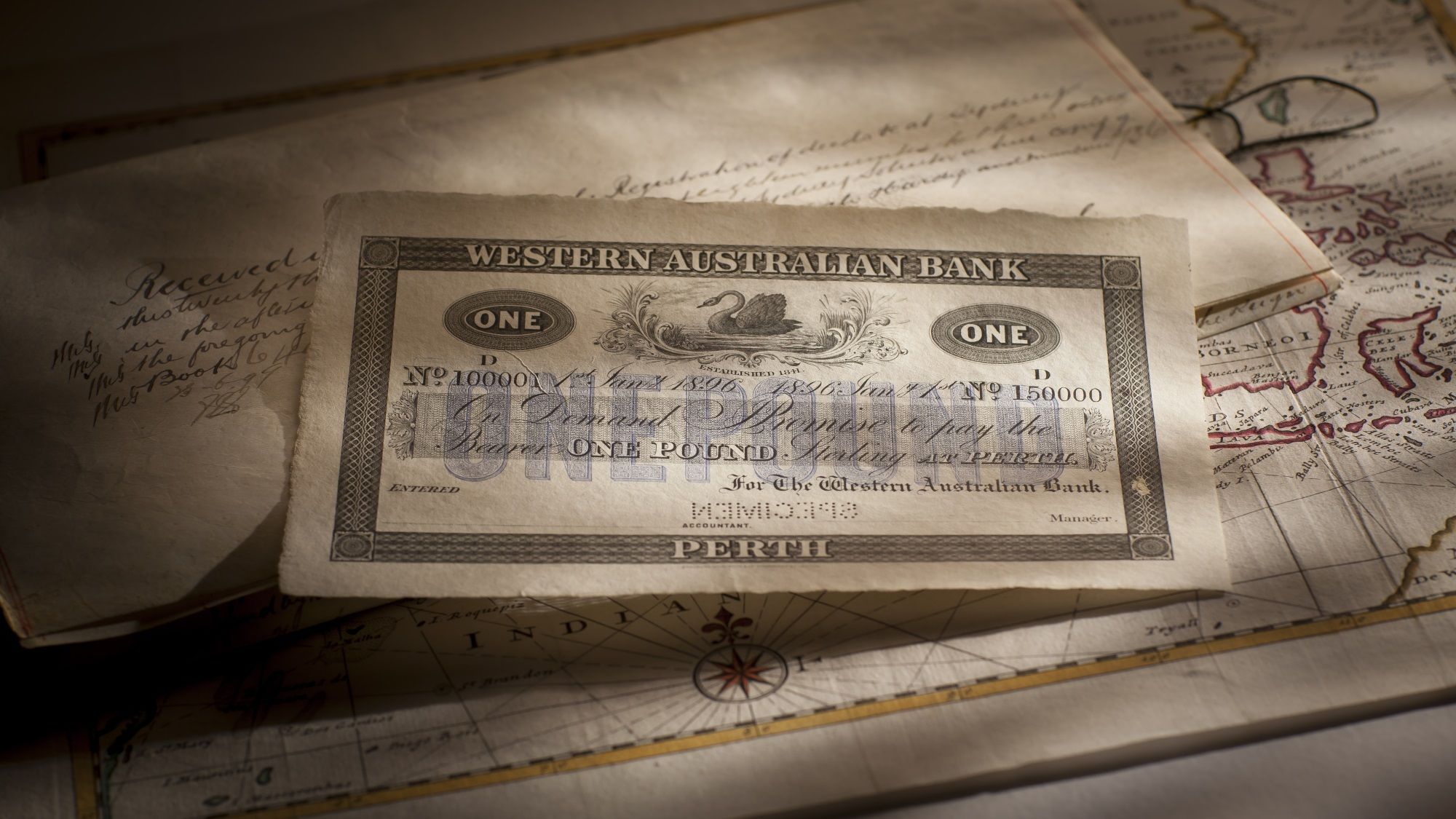 1896 Western Australian Bank One Pound