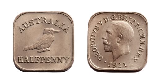 The Kookaburra Square Penny | Coinworks
