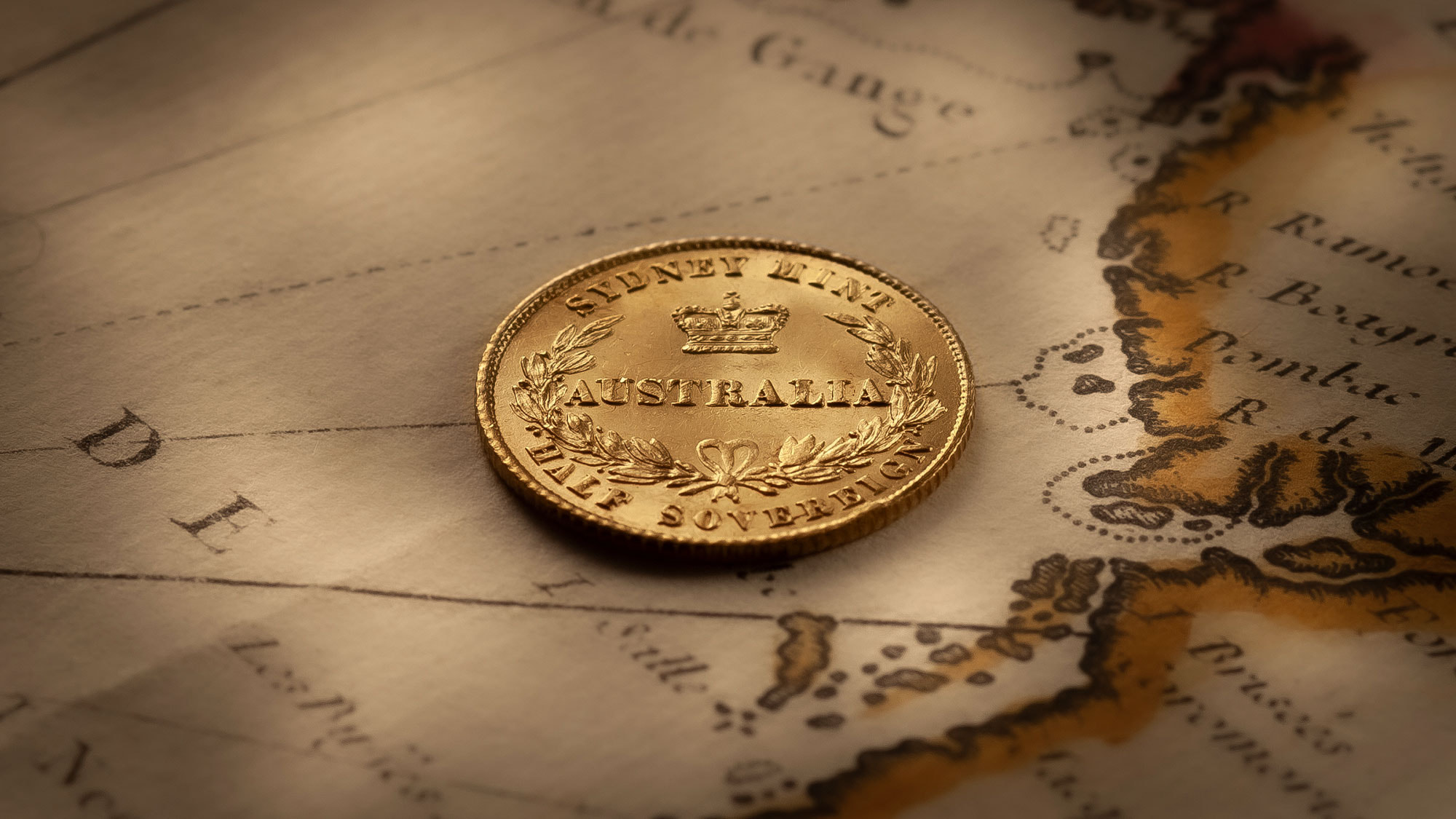 1865 Sydney Mint Half Sovereign and the lowest mintage of the Type II ...