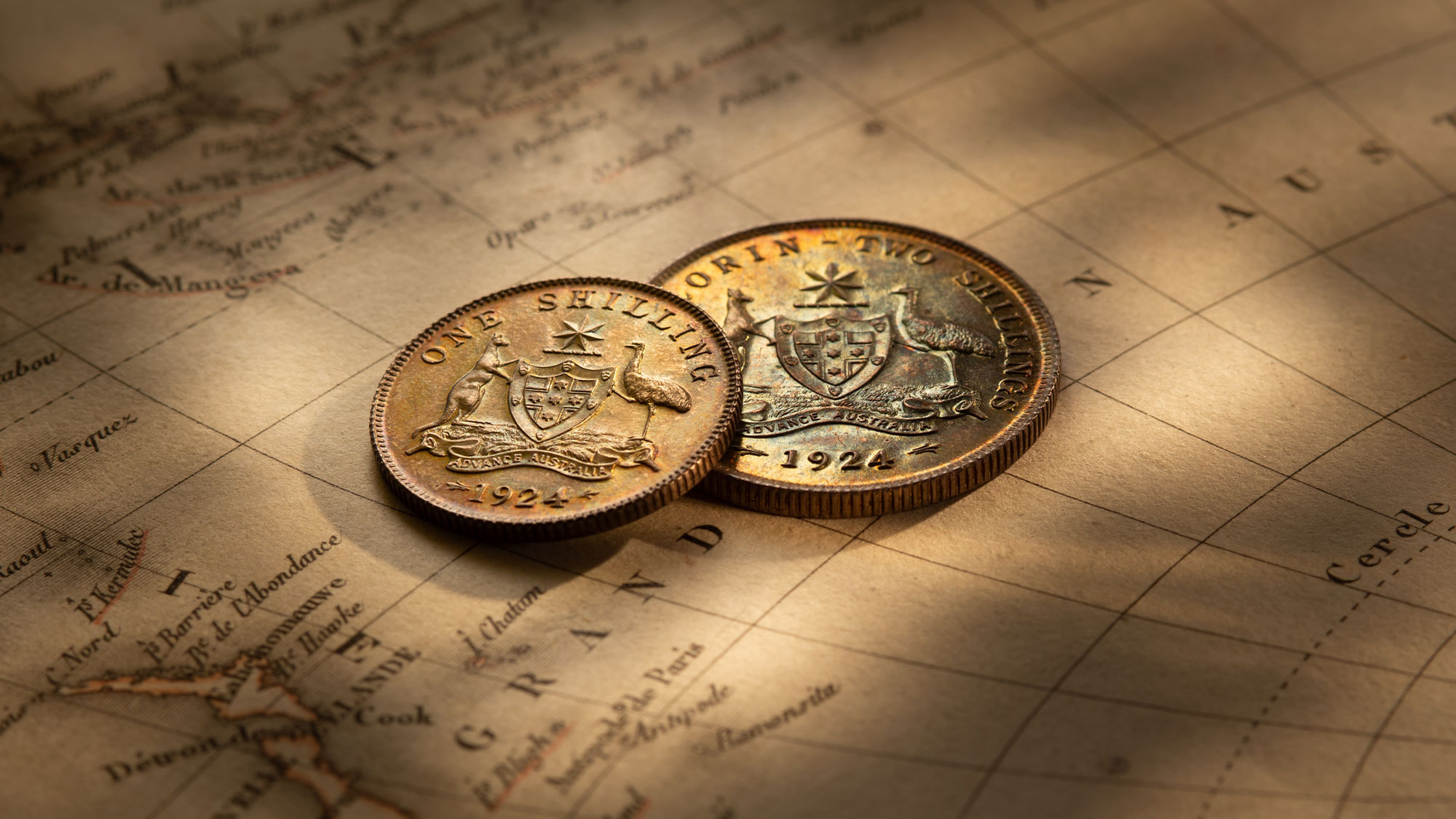 Perth Mint Proof Record Coins 1940 - 1954.