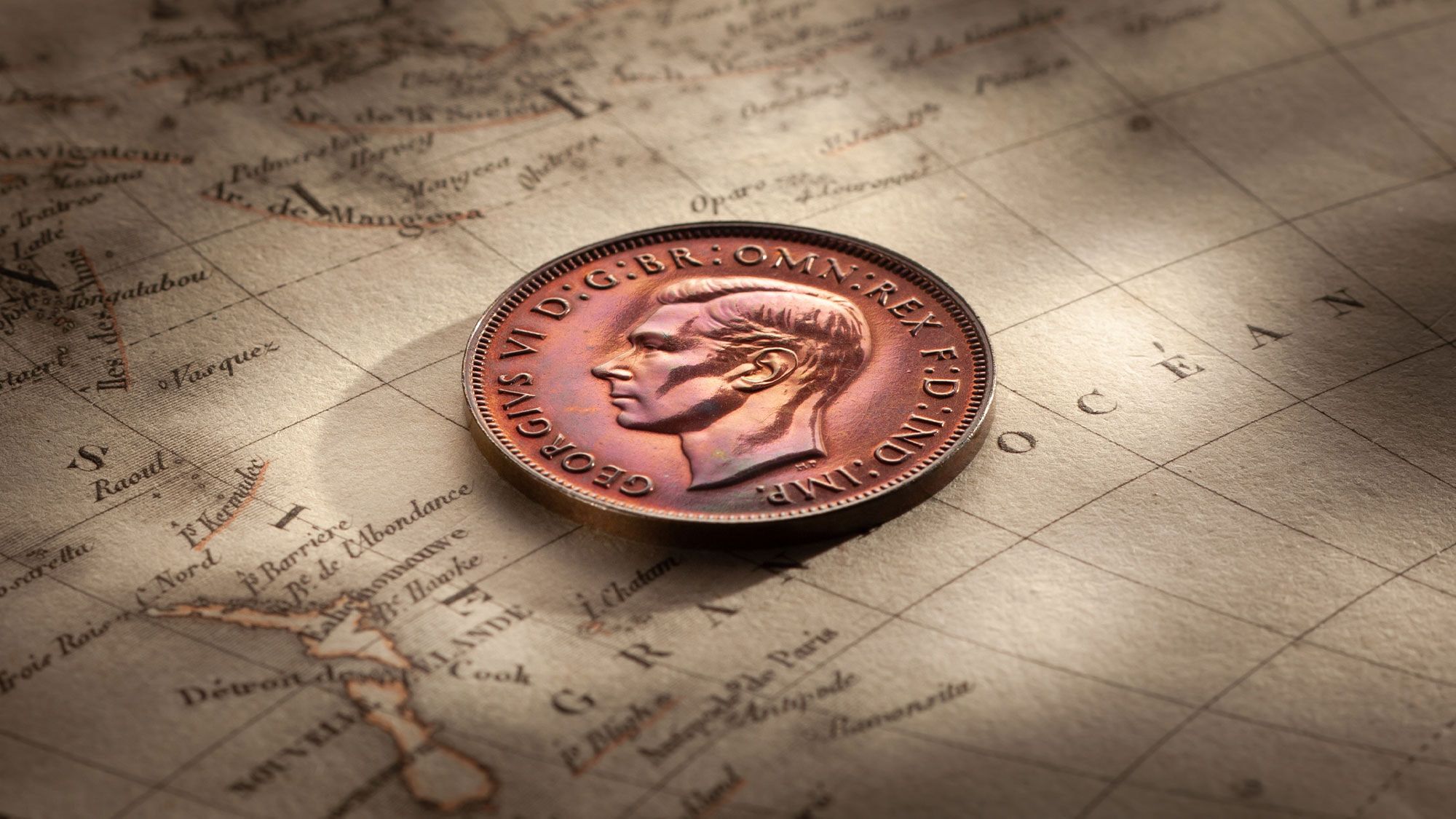 Proof 1947 Penny Perth Mint