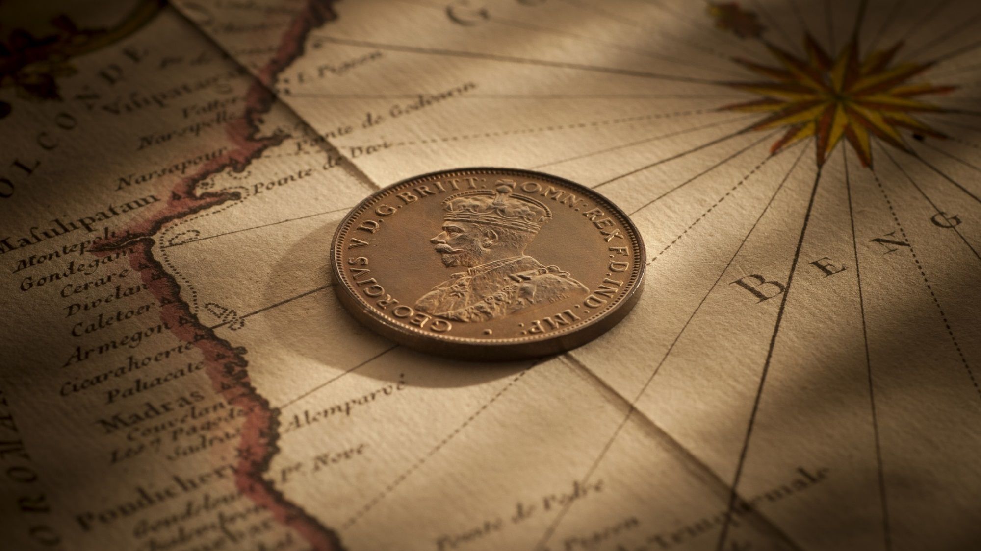 1920 Proof Penny (dot below scroll)