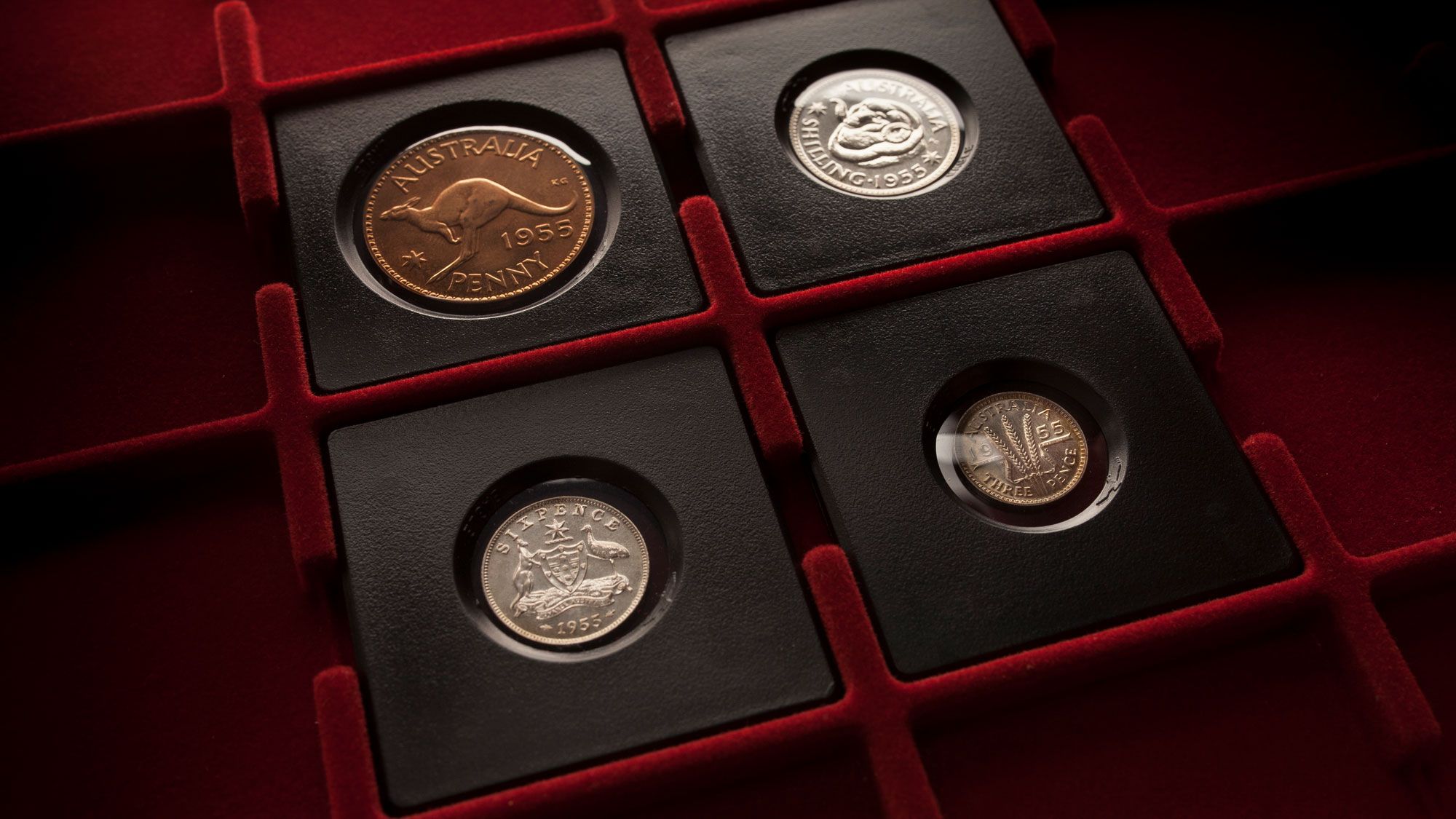 1955 Melbourne Mint Proof Set