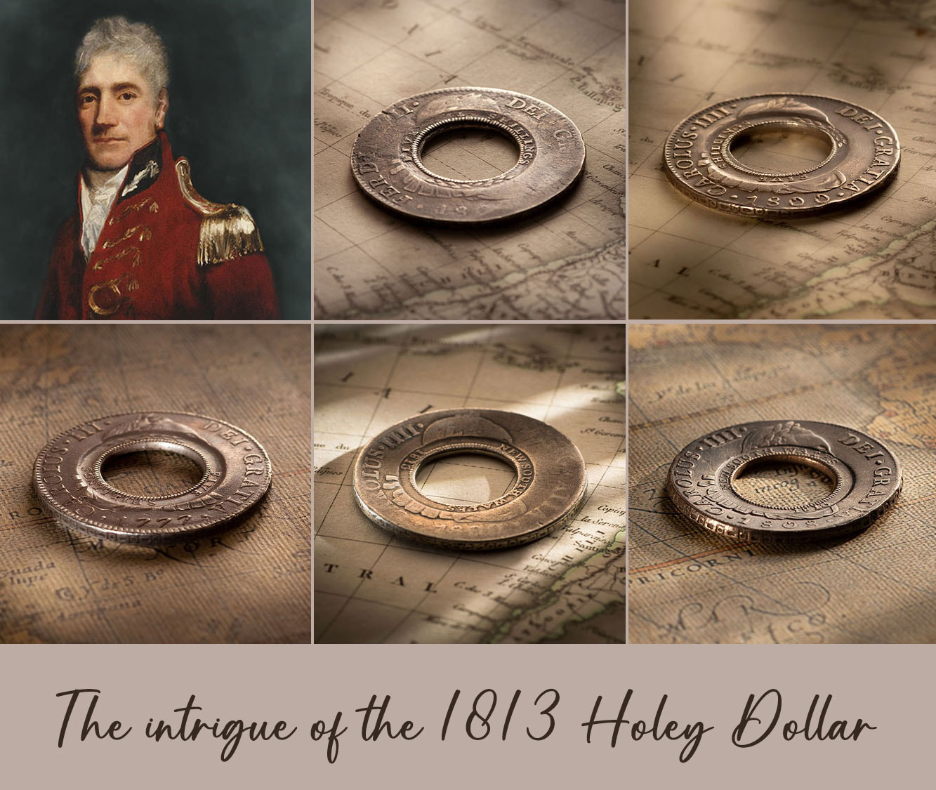 The 1813 Holey Dollar | Coinworks