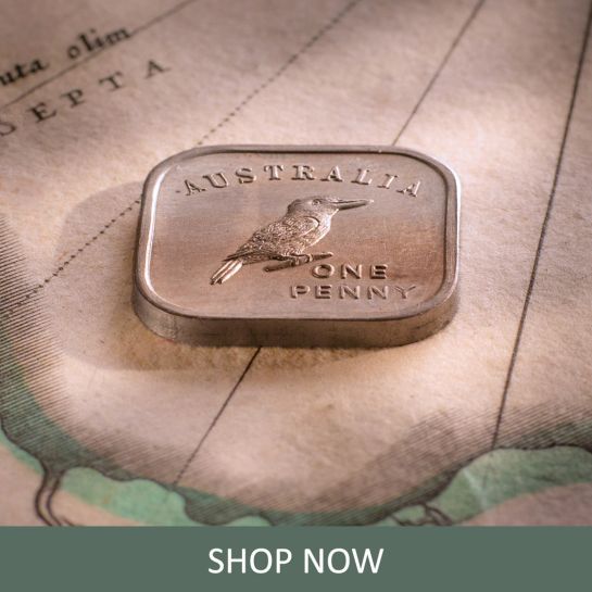 The Kookaburra Square Penny | Coinworks
