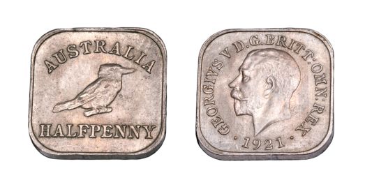 The Kookaburra Square Penny | Coinworks