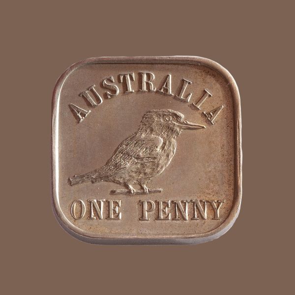 1921 Square Penny, design type 11