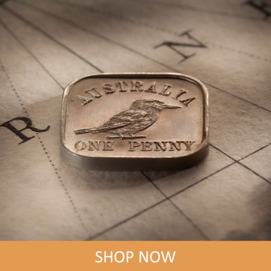 The Kookaburra Square Penny | Coinworks