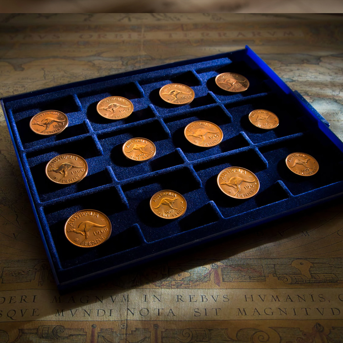 Perth Mint and Melbourne Mint Proof Sets 1955 to 1963